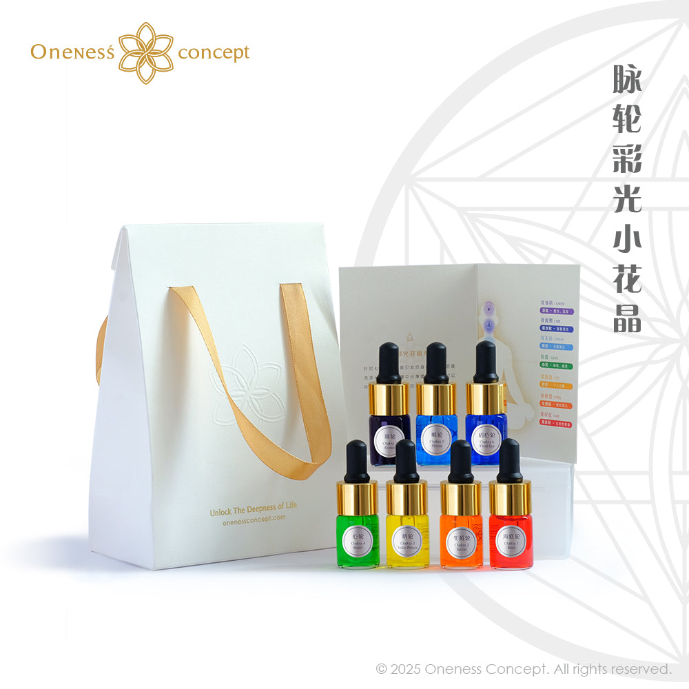 脉轮彩光小花晶 精装版｜DeekSha Mini Series 5ML – OneNess Concept Sdn Bhd